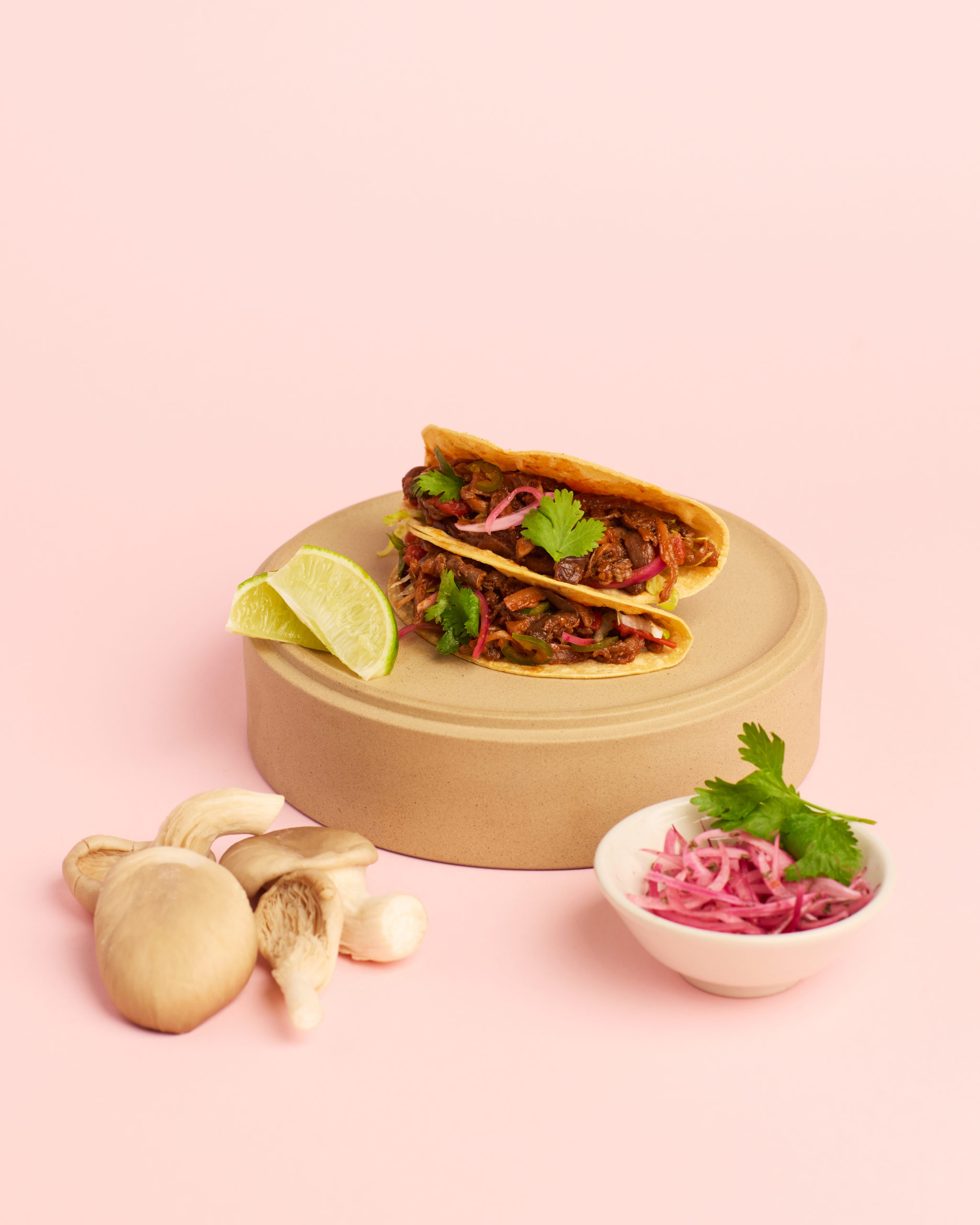 Tacos di funghi sfilacciati al chipotle - European Mushrooms